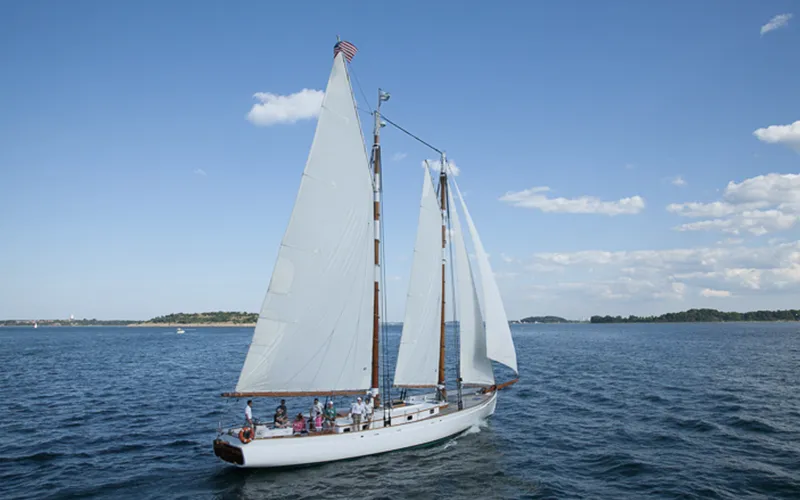 Boston Sailboat Ride aboard the Adirondack Schooners | Boston Sailing