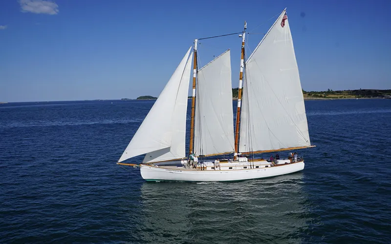Boston Sailboat Ride aboard the Adirondack Schooners | Boston Sailing