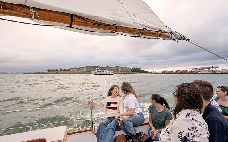 Boston Sunset Sail on Schooner Adirondack | Boston Sailing