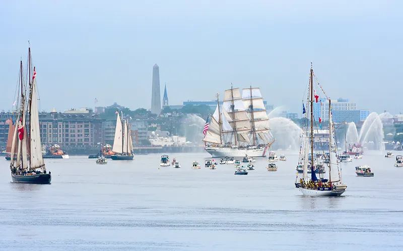 Sail Boston 250 Harbor Cruise aboard yacht Northern Lights | Boston Sailing