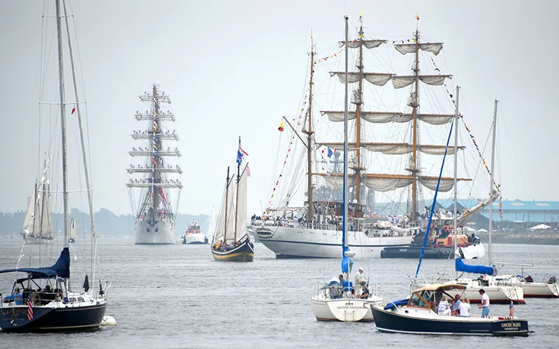 Sail Boston 250 Harbor Cruise aboard yacht Northern Lights | Boston Sailing